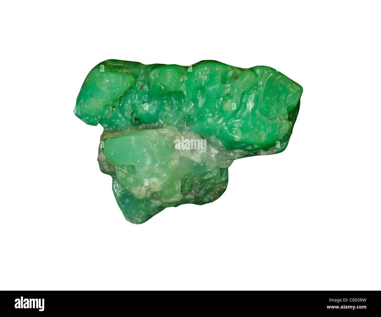 Chrysoprase mineral Brazil Stock Photo - Alamy