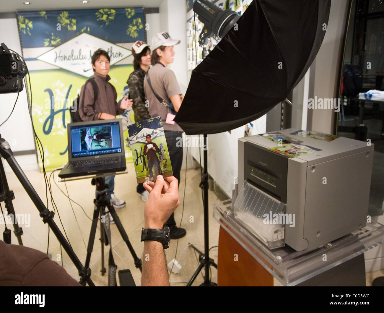 Booth set up hi-res stock photography and images - Alamy