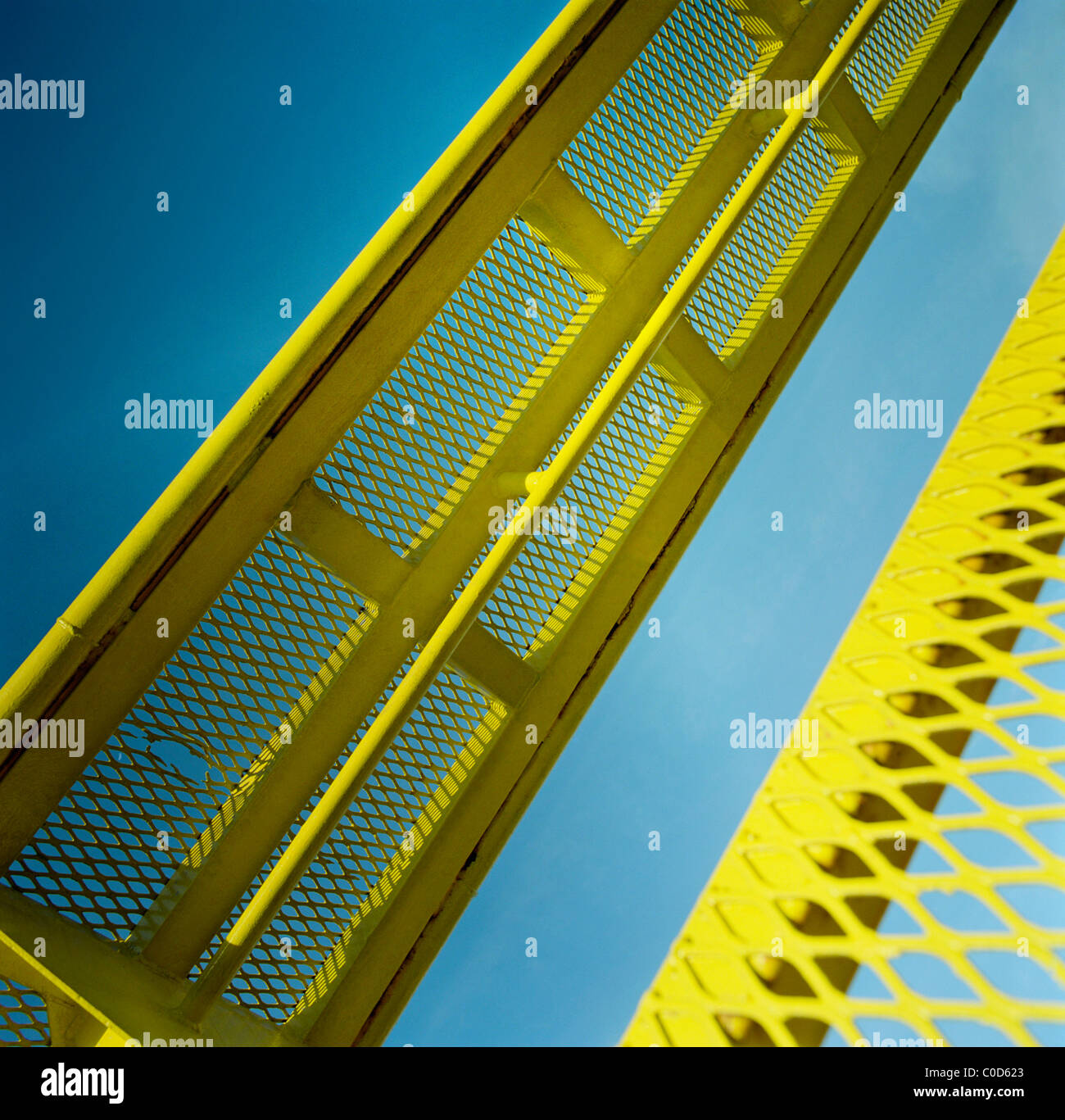 An metal architectural abstract Stock Photo - Alamy