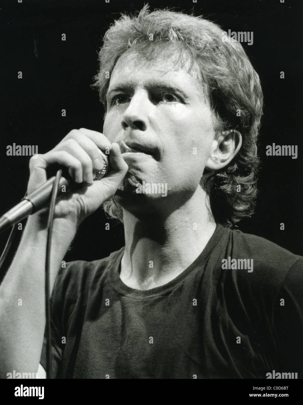 TOM ROBINSON English singer-songwriter about 1984 Stock Photo - Alamy