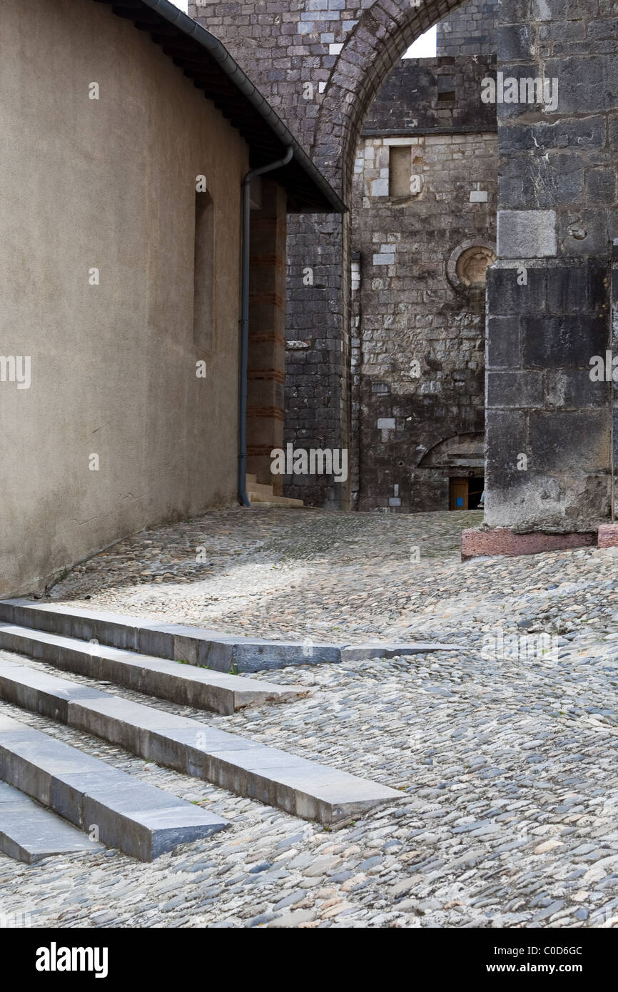 saint bertrand de comminges cathedral, Pyrenees, France Stock Photo - Alamy
