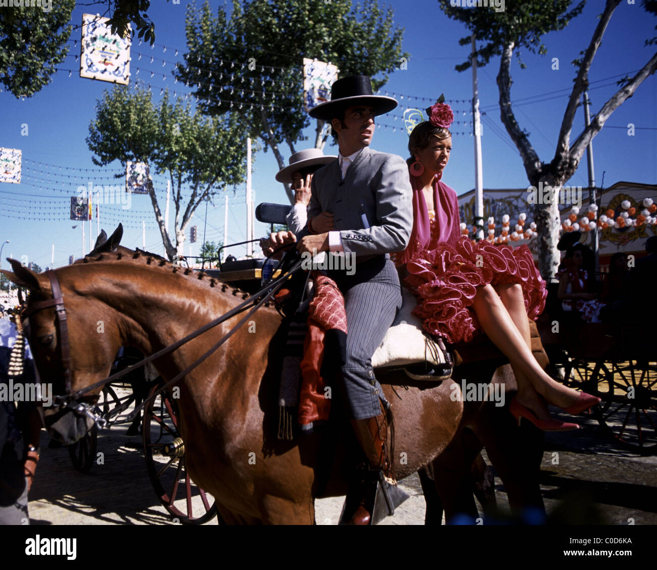 The Seville Spring Fair, La Feria de abril de Sevilla, Sevilla ...