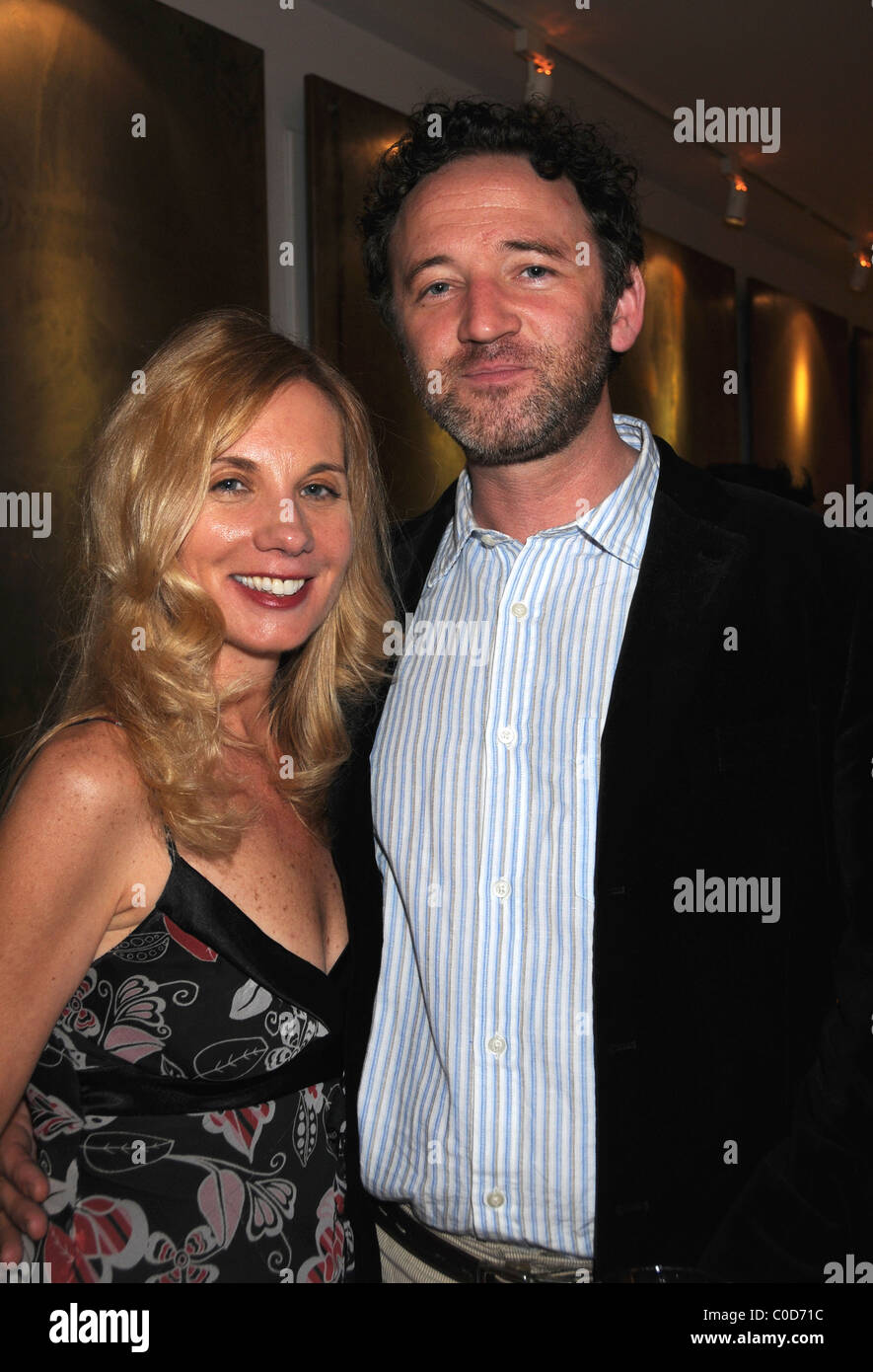Mary Patel and Stephen Byler After party of the private screening of ...