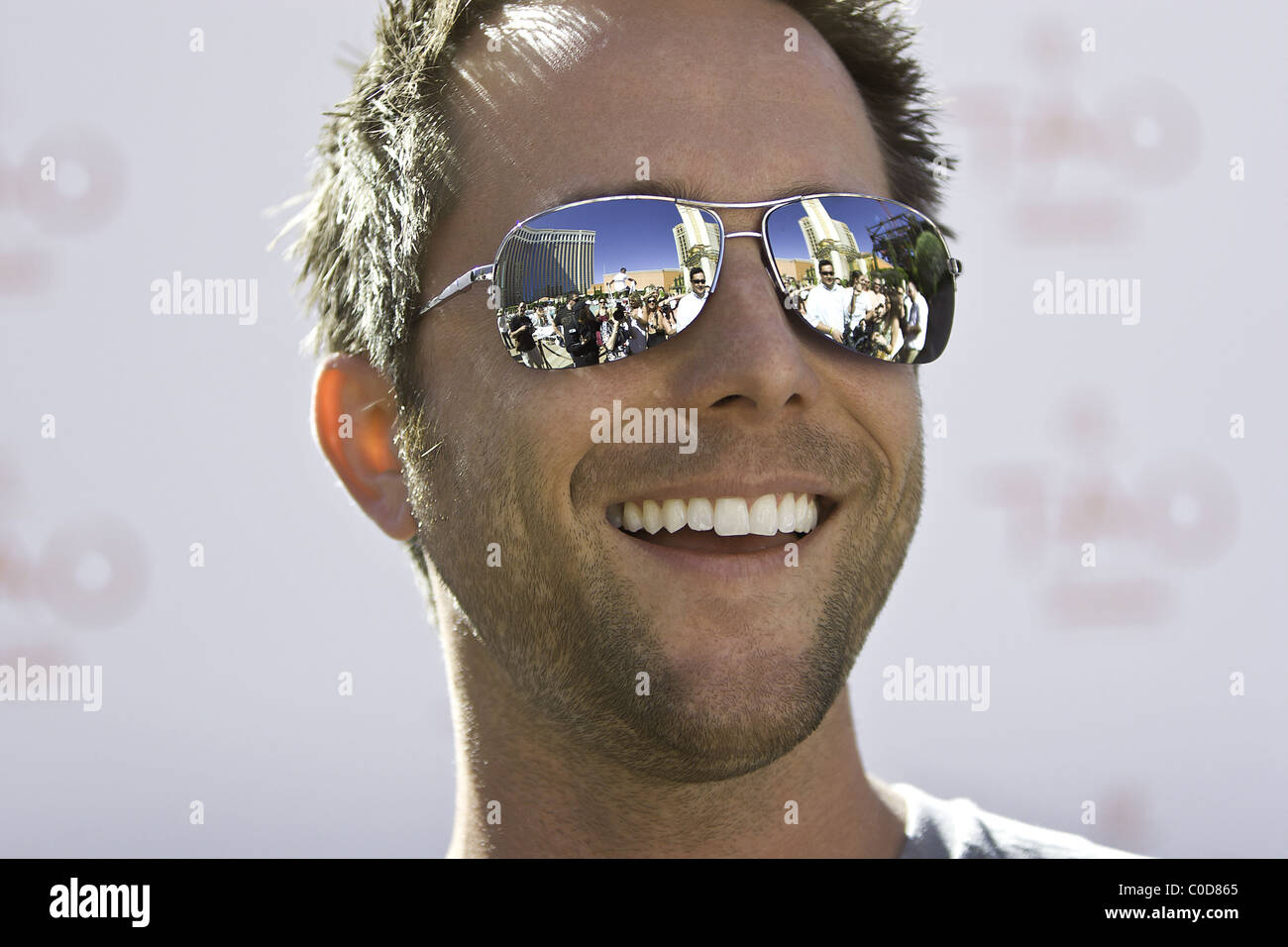 Aaron Fust - Miss USA swimwear designer TAO Beach official opening of ...