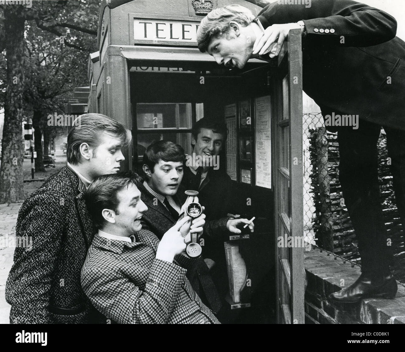 ROCKIN' BERRIES UK pop group in Hyde Park, London, in October 1964 ...