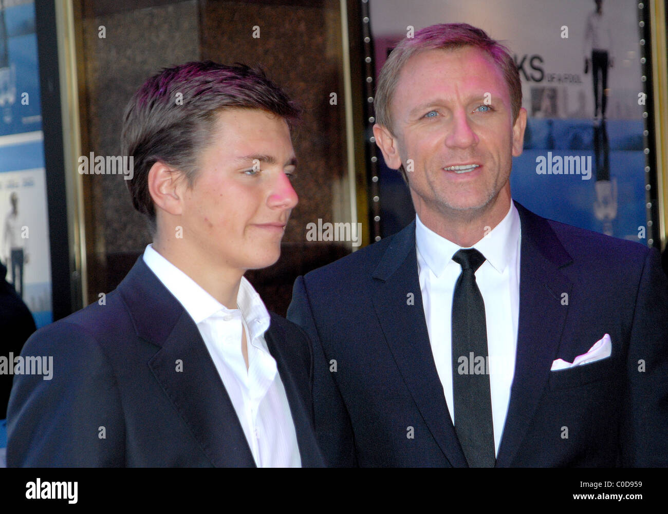 Daniel Craig And Harry Eden Flashback Of A Fool World Premiere Held At The Empire Leicester