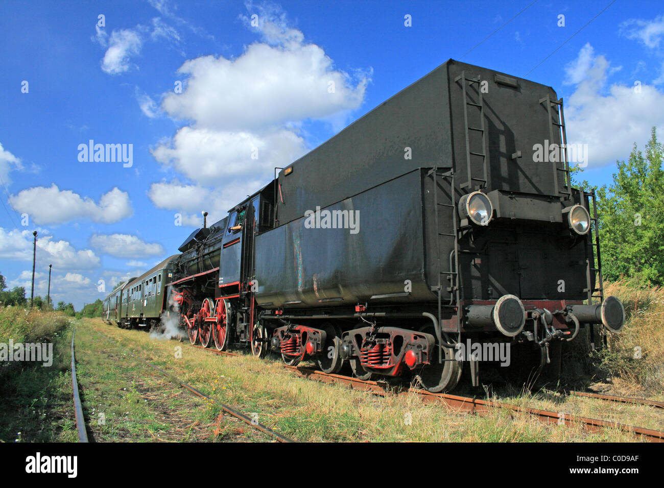 Small old steam locomotive hi-res stock photography and images - Alamy