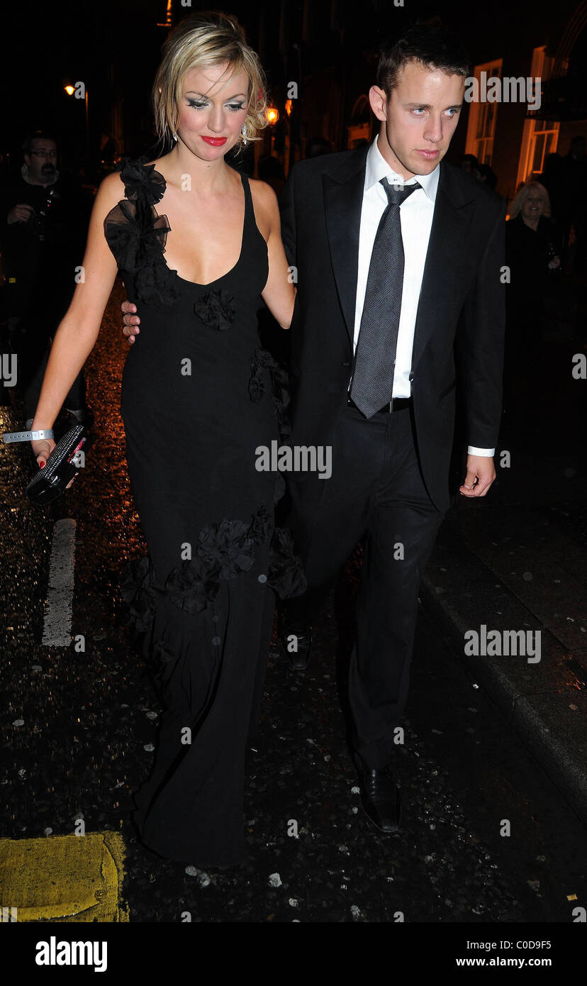 Rosanna Davison and Wesley Quirke enjoying an evening out together in ...