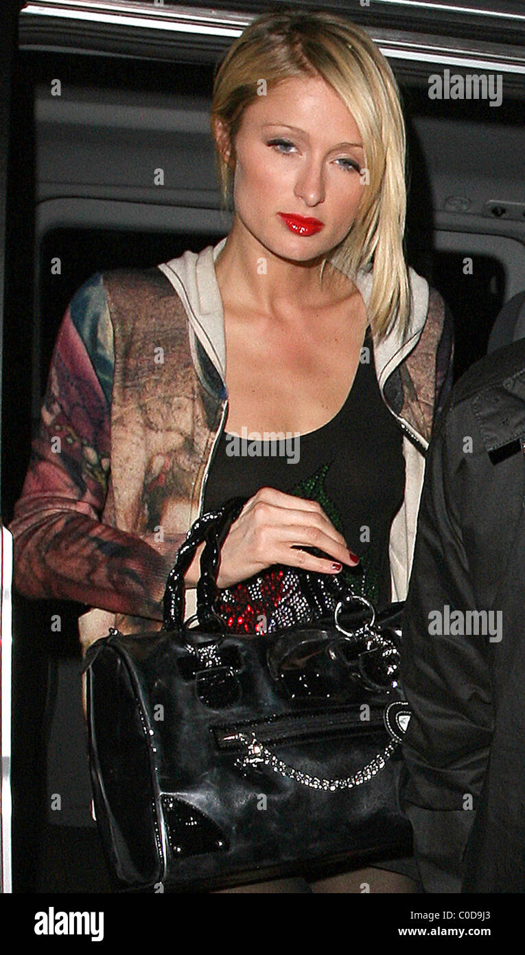 Paris Hilton and her boyfriend Benji Madden of rock group Good ...