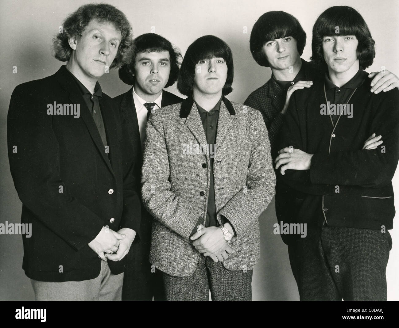 ROCKIN' VICKERS UK pop group in October 1964. Photo Tony Gale Stock ...