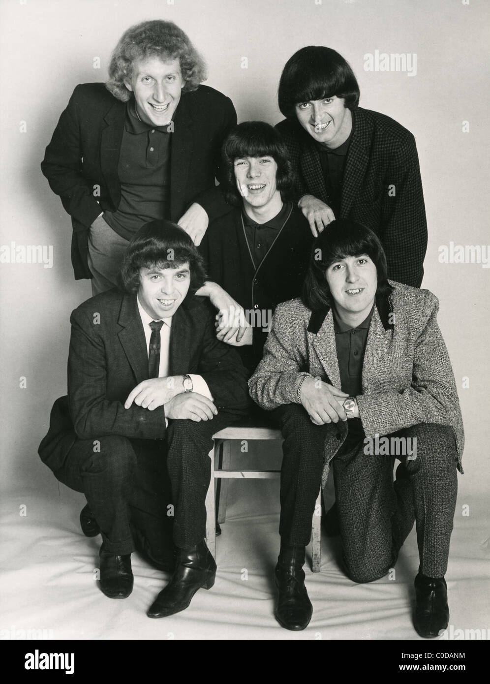 ROCKIN' VICKERS UK pop group in October 1964. Photo Tony Gale Stock ...