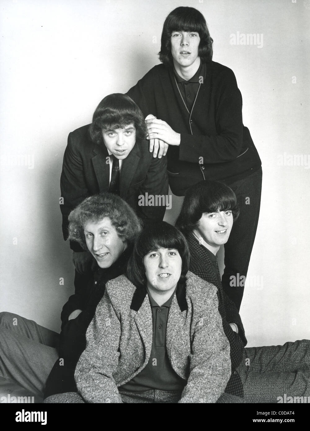 ROCKIN' VICKERS UK pop group in October 1964. Photo Tony Gale Stock ...