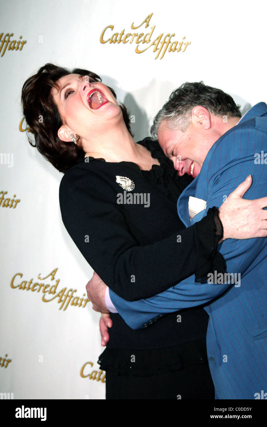 Faith Prince and Harvey Fierstein Opening Night of the new musical 'A ...