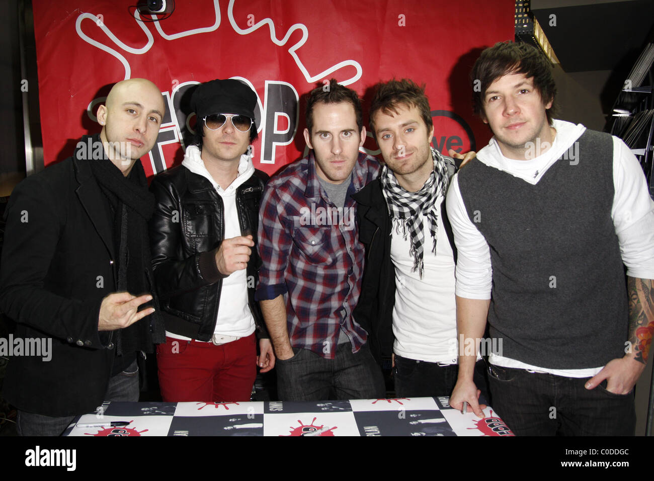 Sebastien lefebvre simple plan hi-res stock photography and images - Alamy