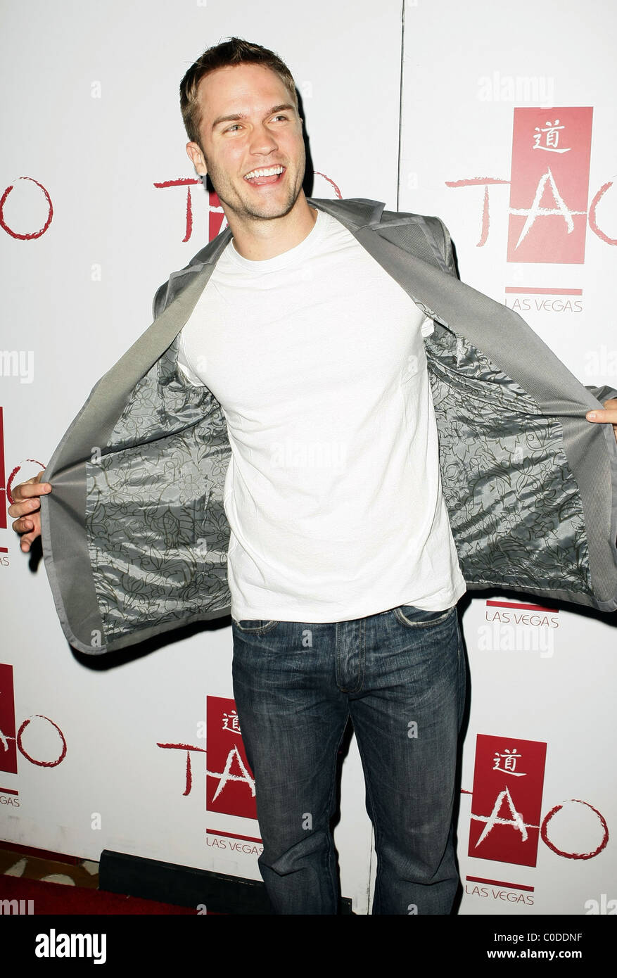 Scott Porter Prom Night held at TAO Las Vegas inside The Venetian Hotel ...