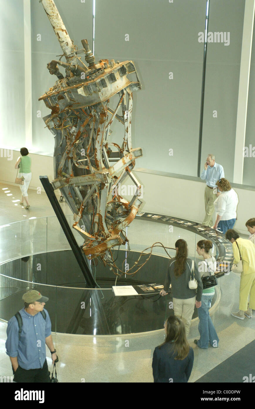 The Newseum re-opened at its new location. Exhibits include the history ...