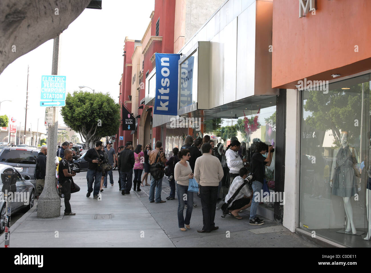 Heidi Montag launches her new clothing line at Kitson on Robertson ...