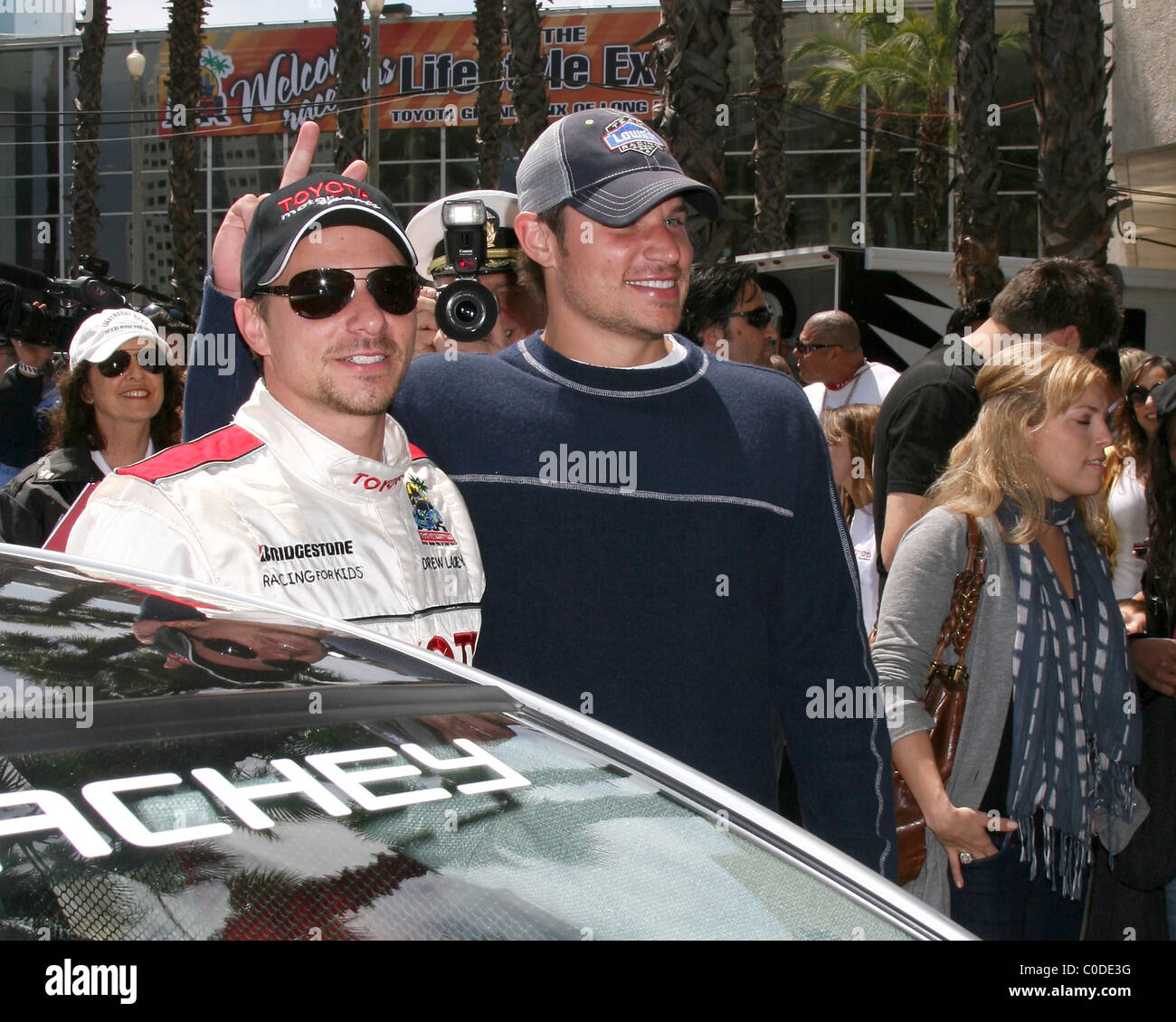 Drew Lachey and Nick Lachey Toyota Long Beach Grand Prix - Pro/Celeb ...
