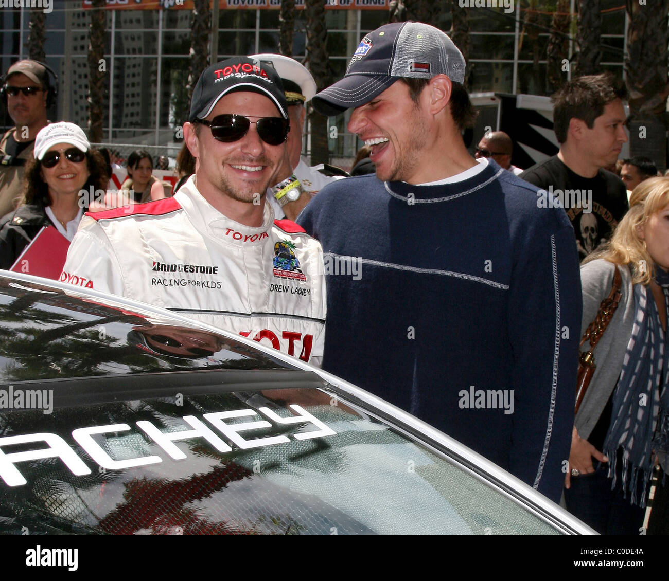 Drew Lachey and Nick Lachey Toyota Long Beach Grand Prix - Pro/Celeb ...