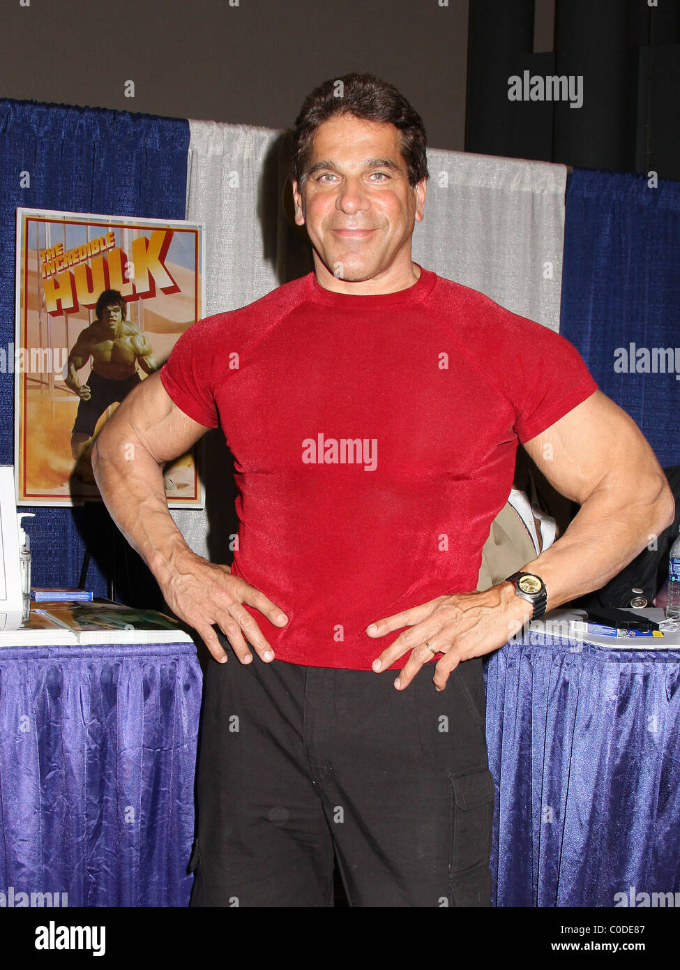 Lou Ferrigno ComicCon held at the Jacob Javits Center New York City ...