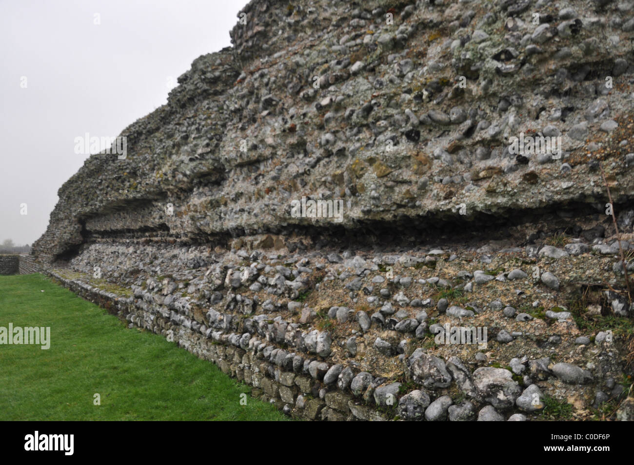 Roman fort richborough Kent england UK the place were the romans first ...