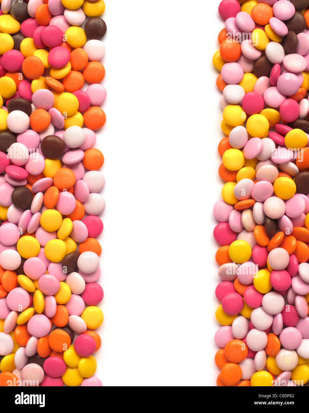 Colorful Candy Borders And Frames