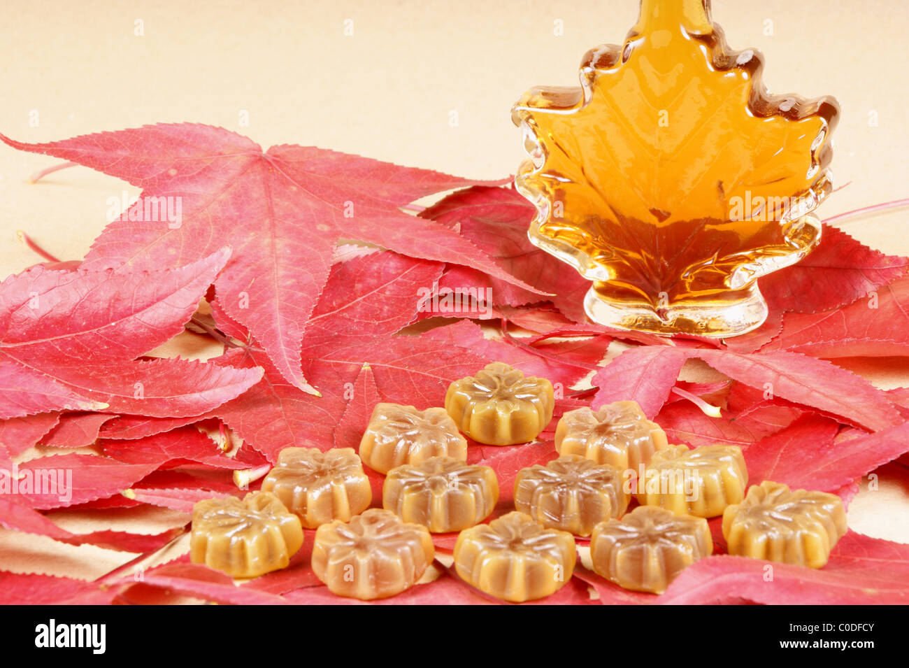 Canada maple syrup candies hi-res stock photography and images - Alamy