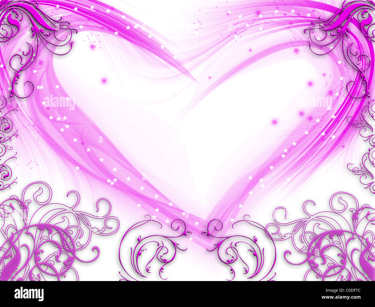 Heart purple hi-res stock photography and images - Alamy