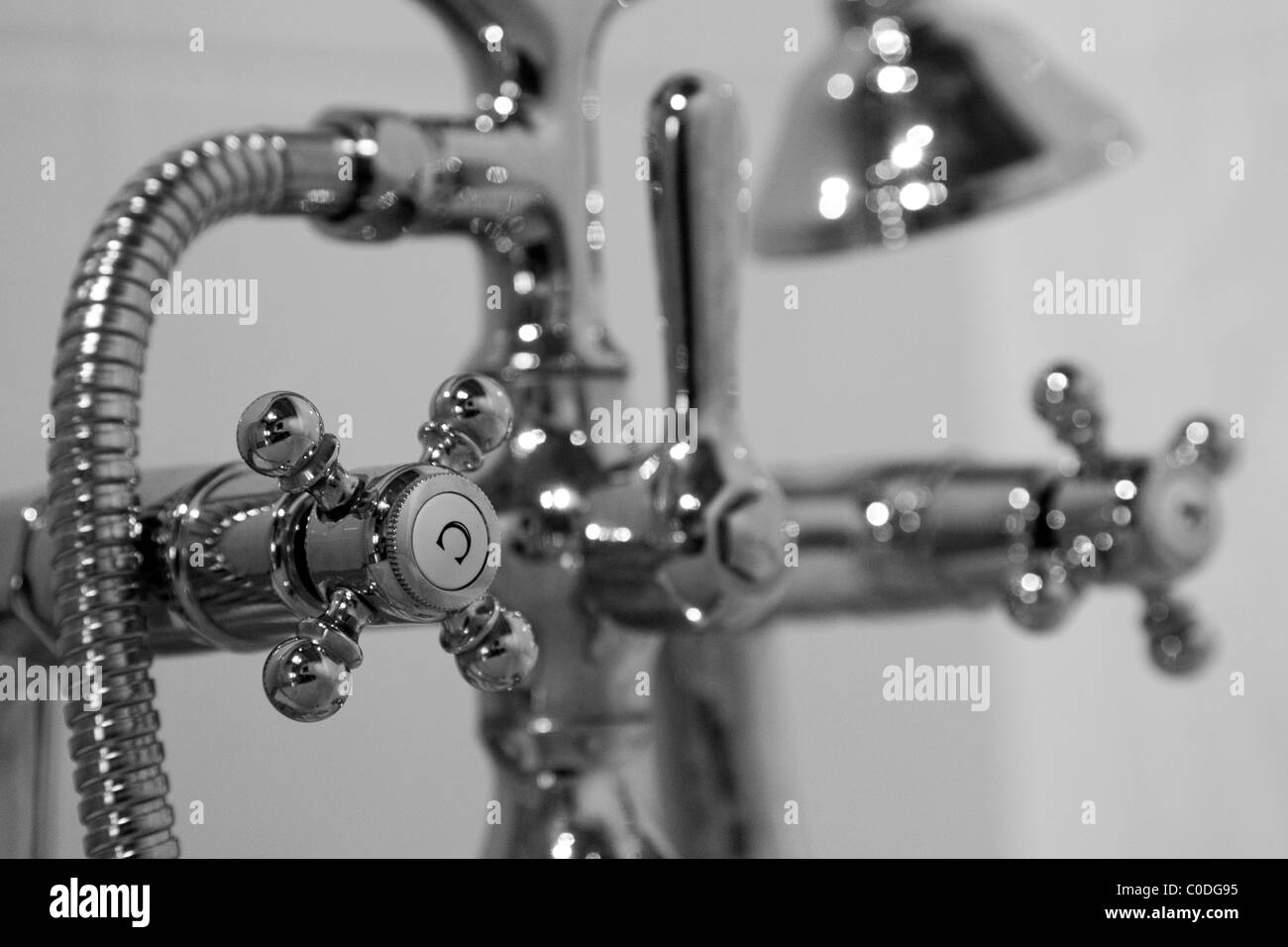 Classic bath taps Stock Photo - Alamy