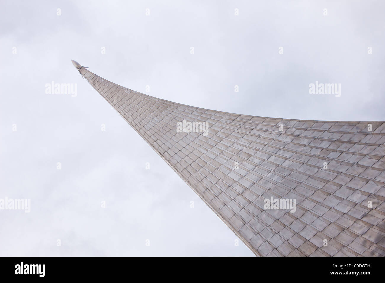 The Space Obelisk monument, Moscow, Russia Stock Photo - Alamy