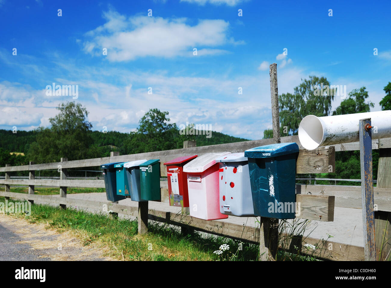 Country letterbox hi-res stock photography and images - Alamy