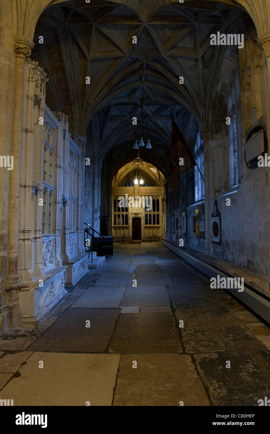 Christchurch priory interior hi-res stock photography and images - Alamy