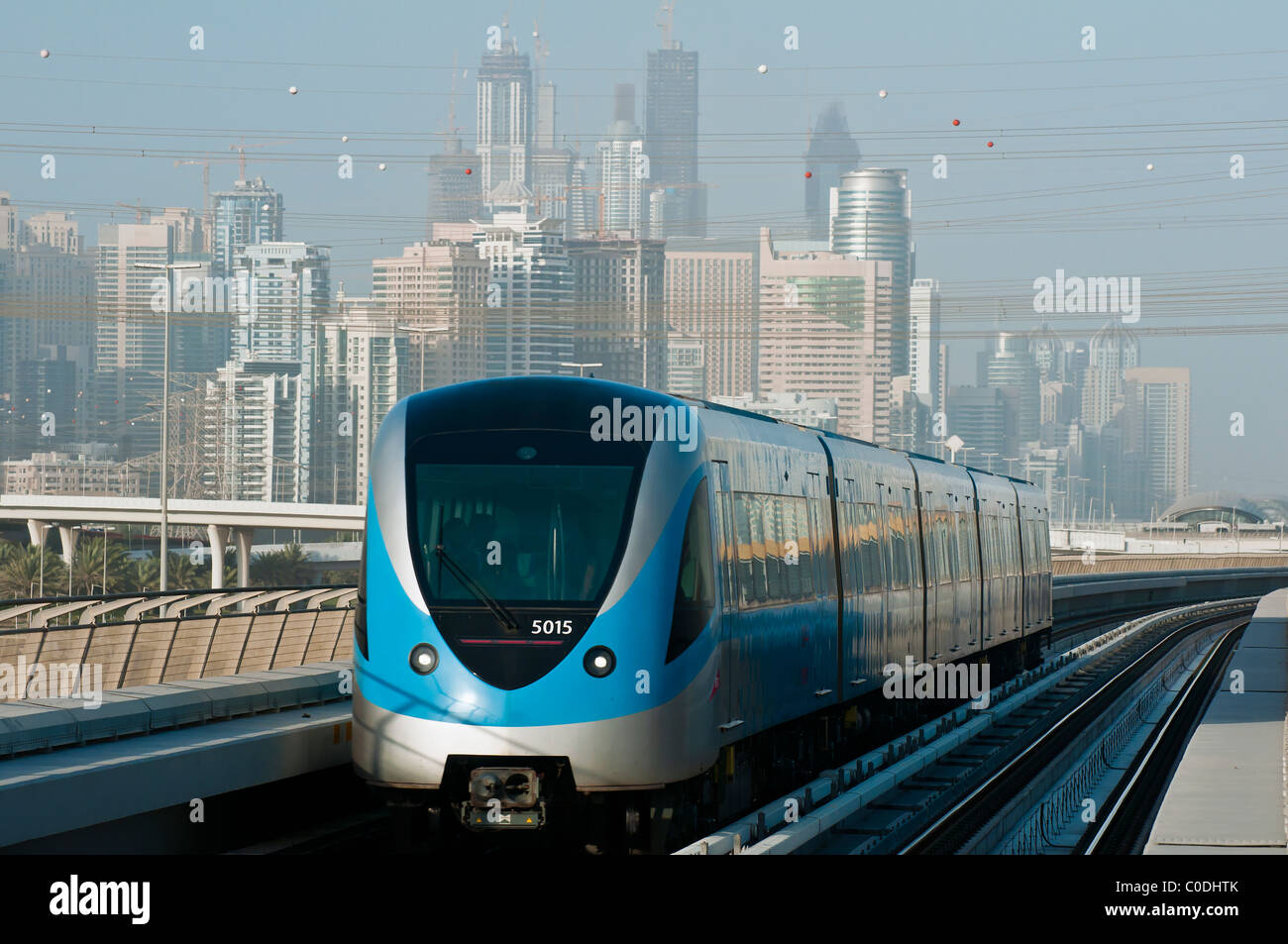 The Modern Skyline And The Transport System High Resolution Stock ...