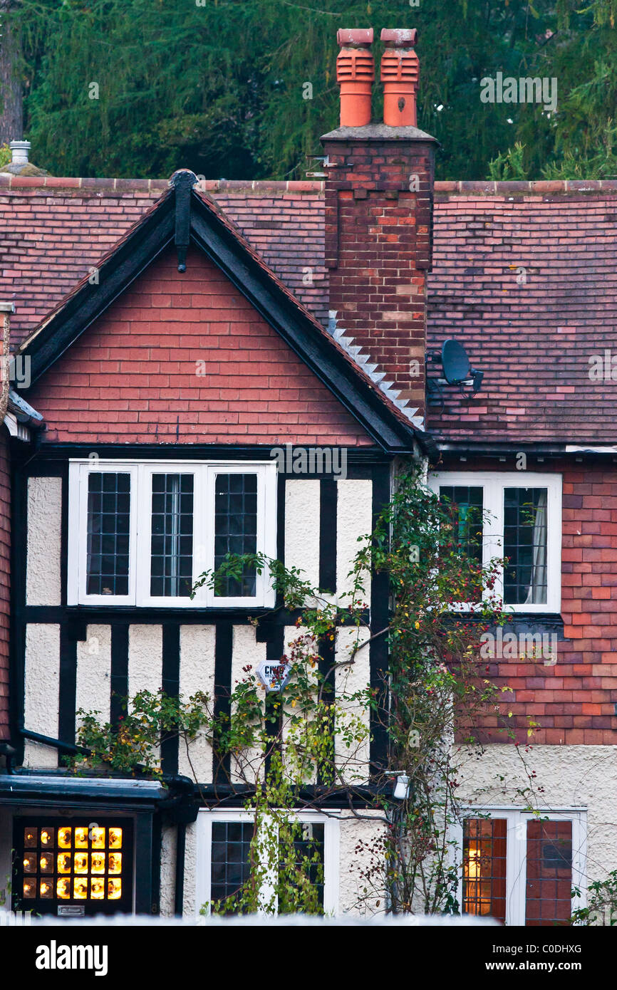 An old Victorian or Tudor house in England, UK Stock Photo - Alamy