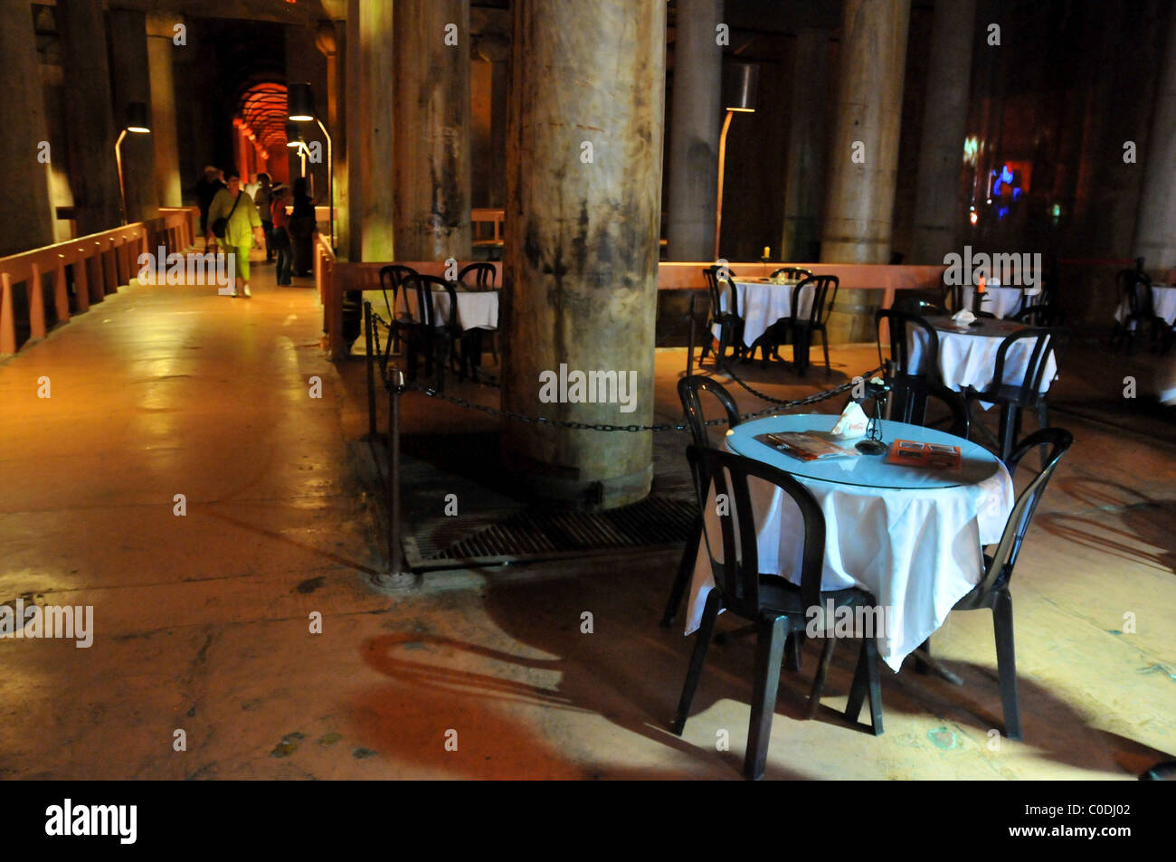 Underground sewer and cistern Istanbul Turkey Stock Photo - Alamy
