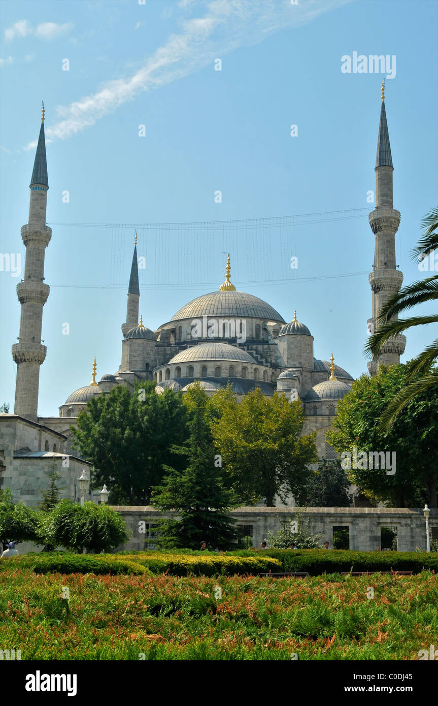 Blue Mosque Sultan Ahmet Mosque Minaret Stock Photo - Alamy