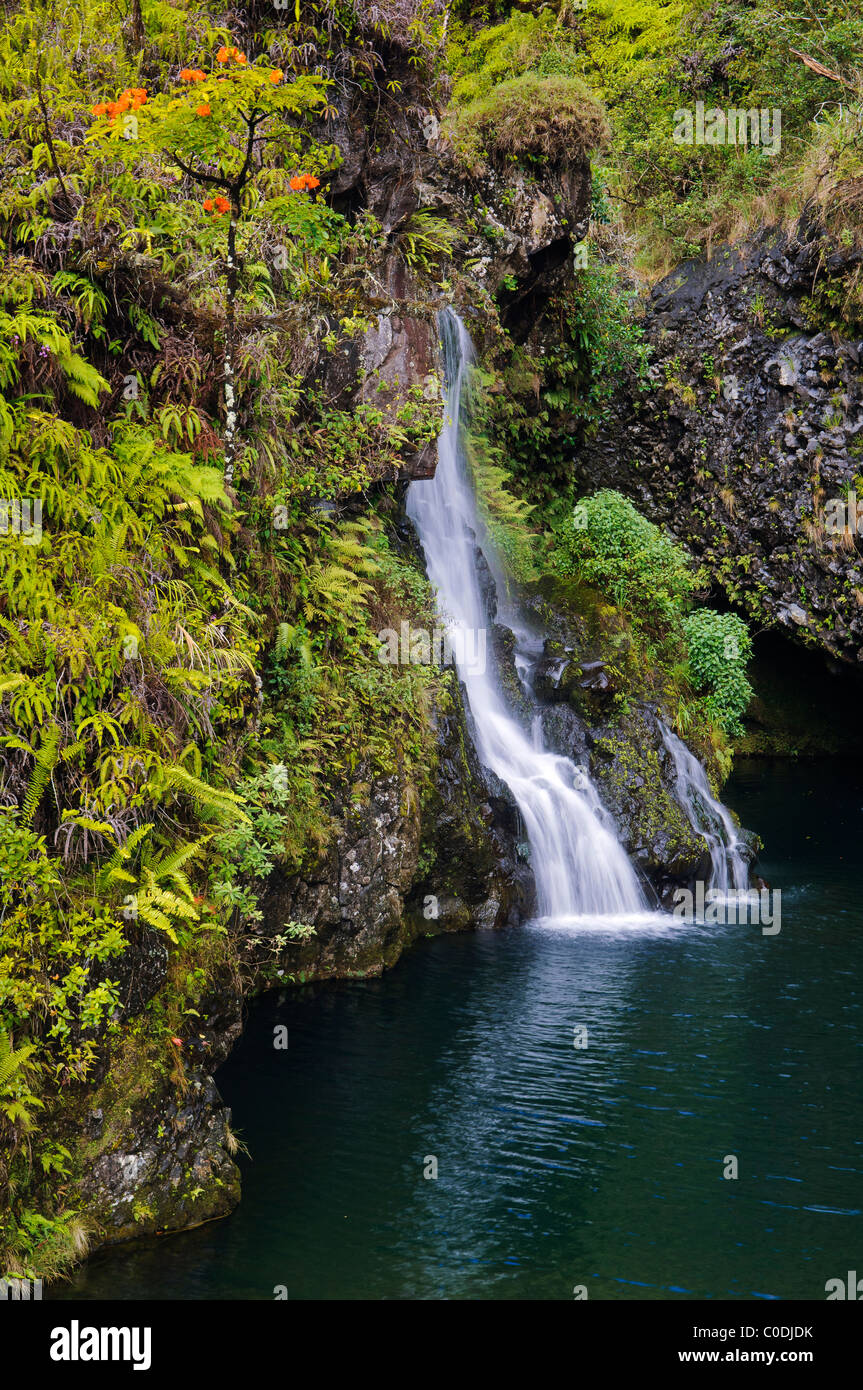 Hanawi waterfall hi-res stock photography and images - Alamy