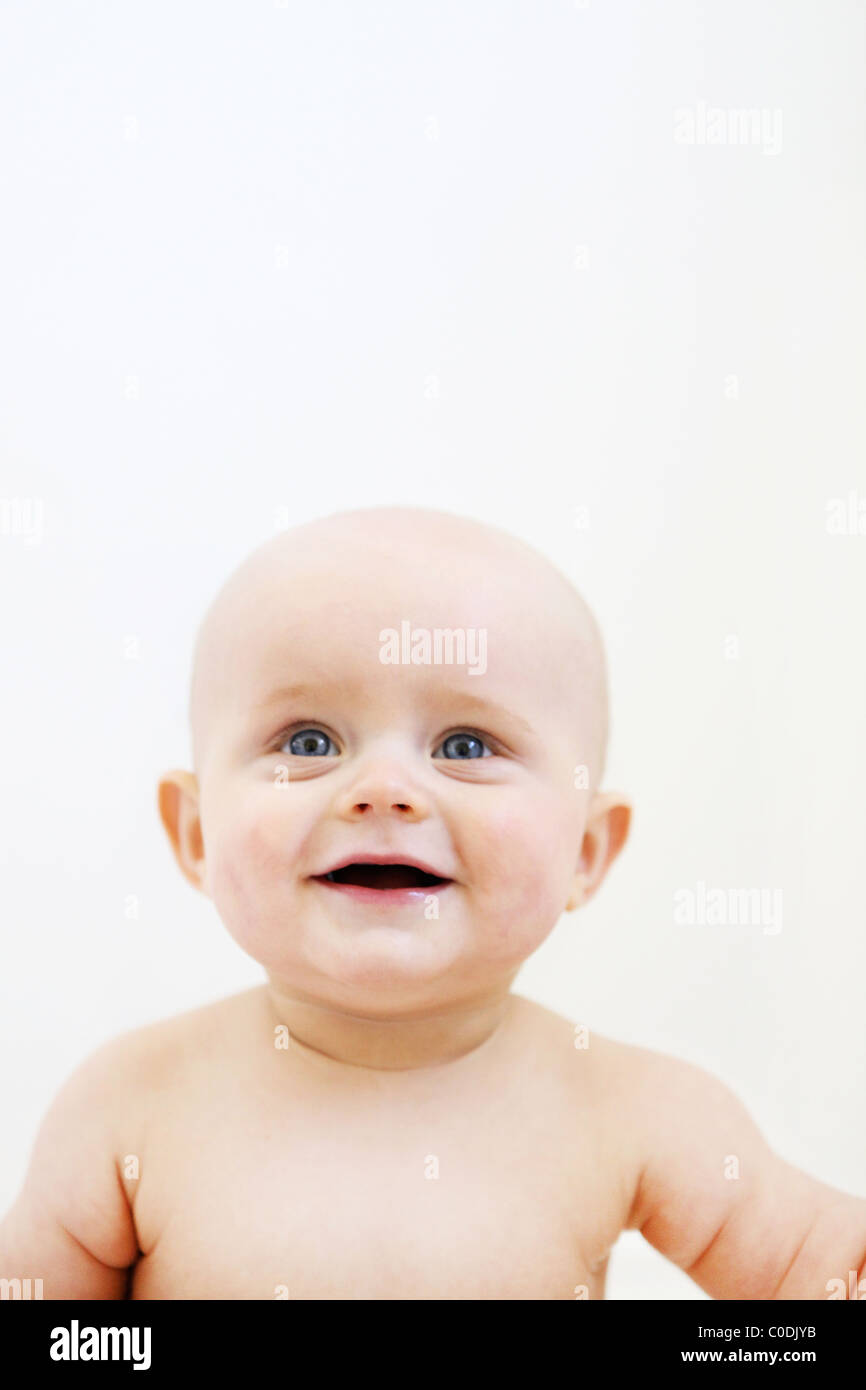Bald baby hi-res stock photography and images - Alamy
