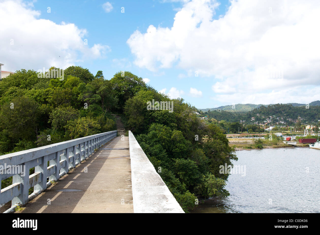 Bridge on Samana, Dominican Republic Stock Photo - Alamy