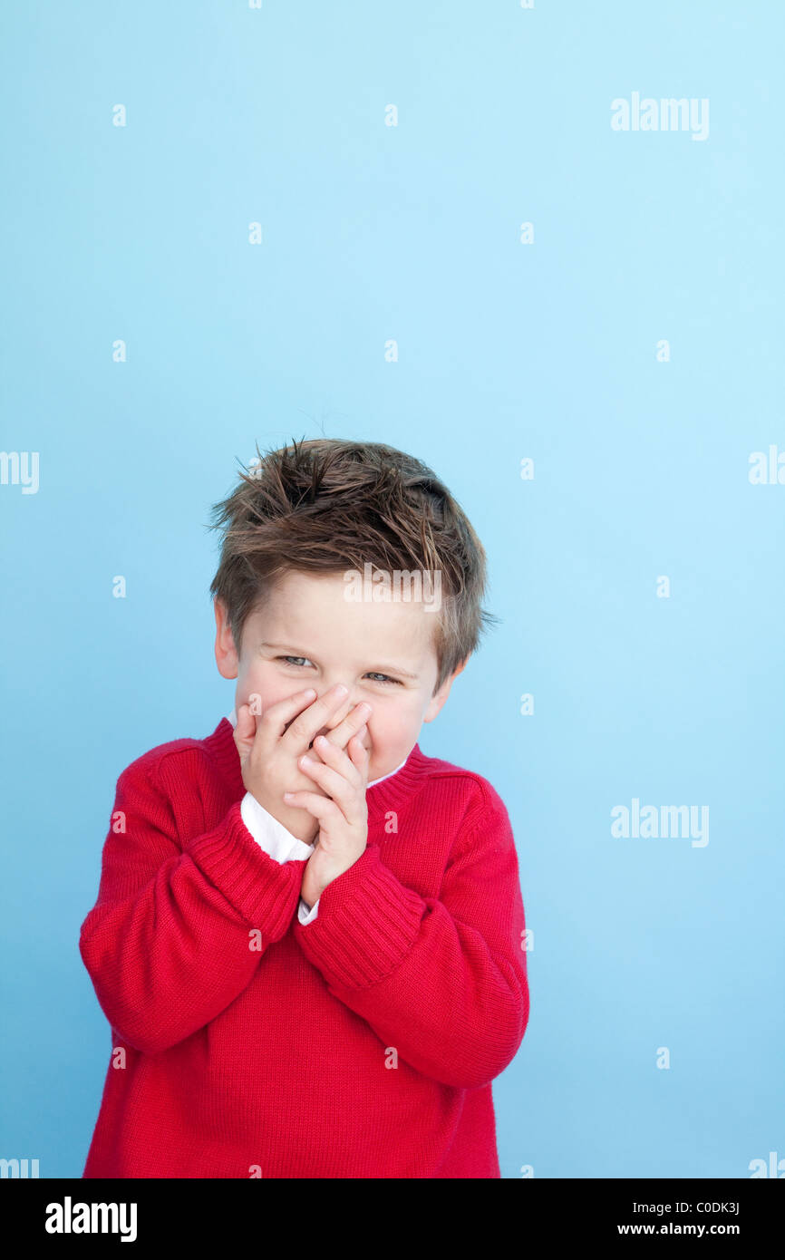 Little boy laughing Stock Photo - Alamy