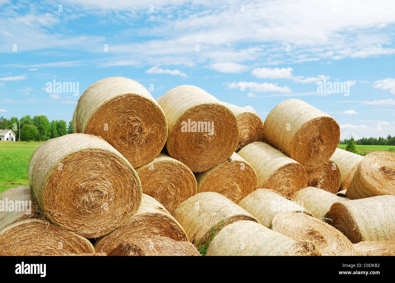 Straw heap hi-res stock photography and images - Alamy