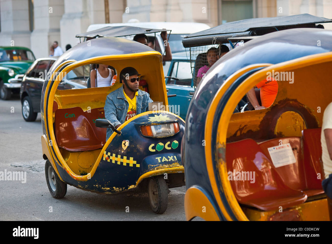 Coco taxis hi-res stock photography and images - Alamy
