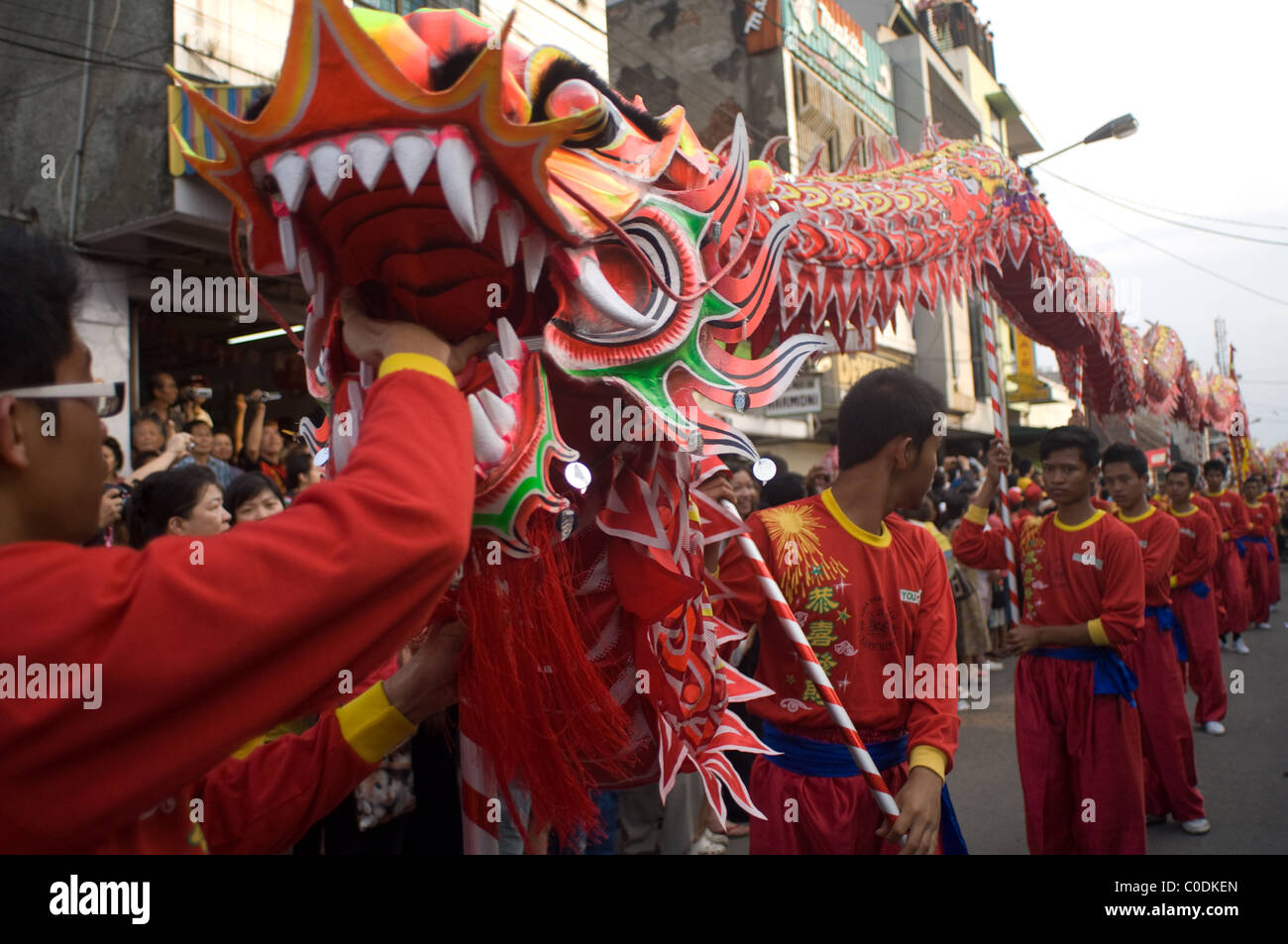 Preparing The Liong Stock Photo - Alamy