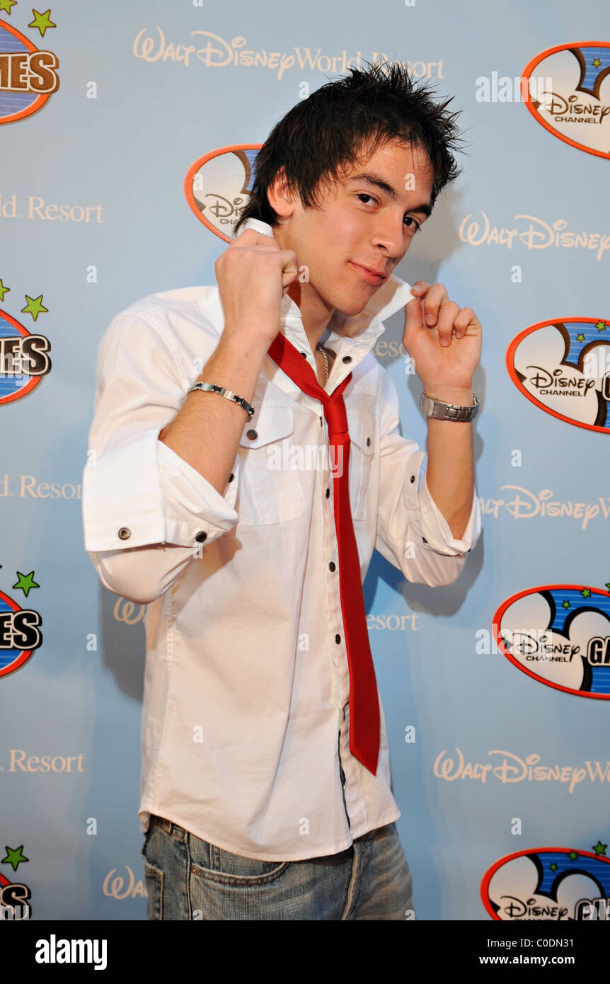 Andreas Munoz Disney Channel Games at Walt Disney World- Red Carpet ...