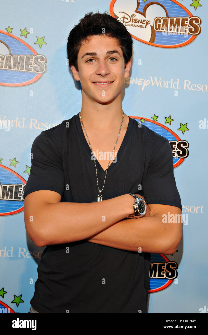 David Henrie Disney Channel Games at Walt Disney World- Red Carpet ...