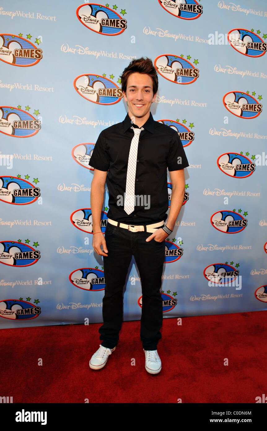Roger Gonzalez Disney Channel Games at Walt Disney World- Red Carpet ...