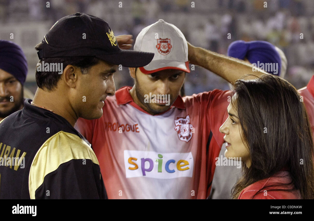 Yuvraj Singh Preity Zinta