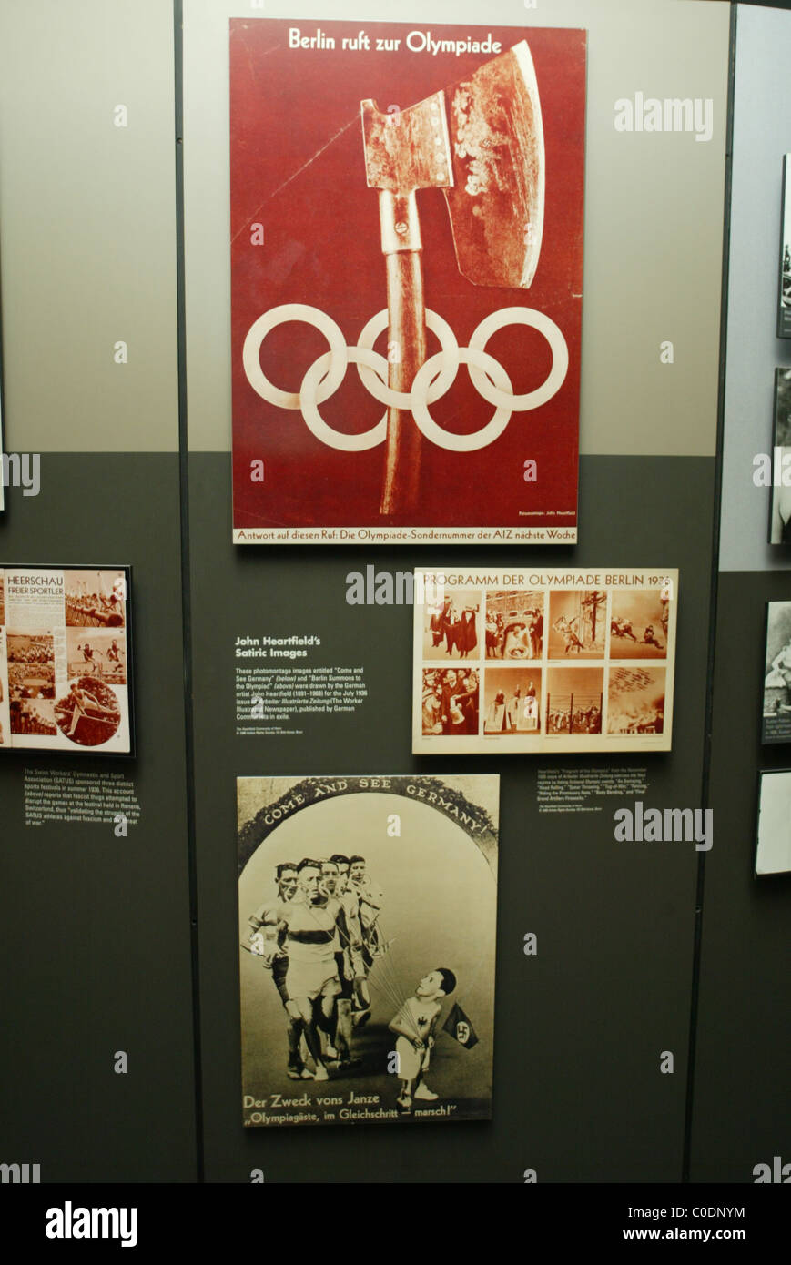 The United States Holocaust Museum, USHM, hosts an exhibit on the Nazis ...