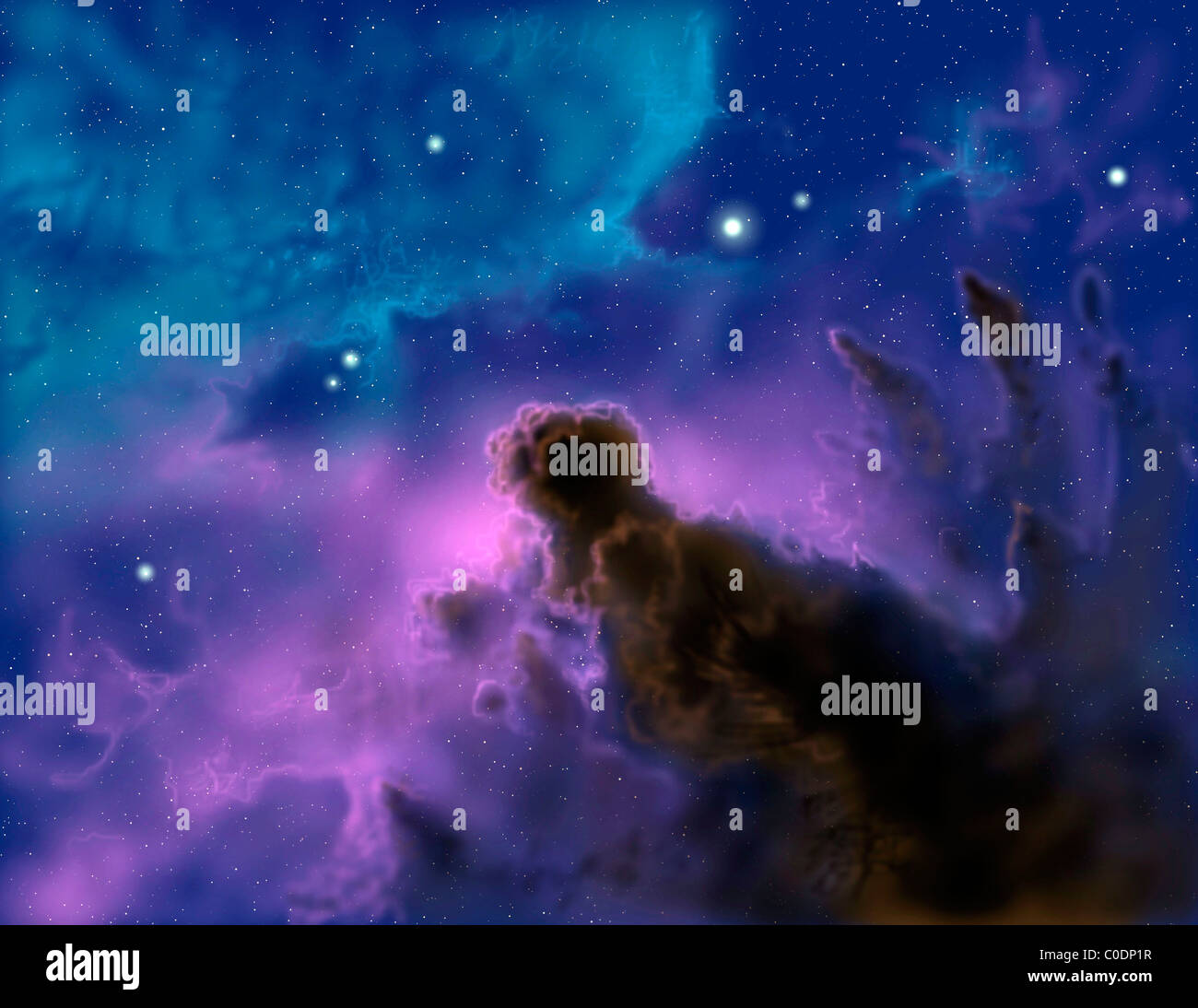 Our Sun may have formed from a protostellar nebula like this one Stock ...