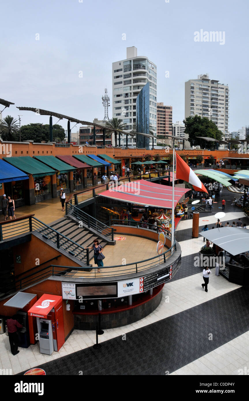Larcomar shopping center miraflores lima hi-res stock photography and ...